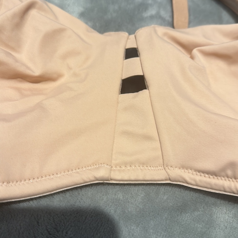 Spanx Low Profile Cushioned Wireless Minimizer Bra - Gem